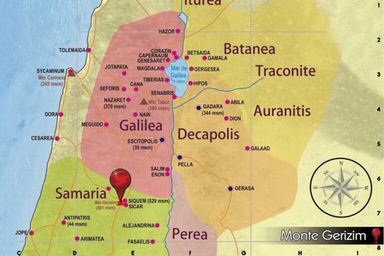 Monte Gerizim e Monte Ebal: Significado e lições sobre benção